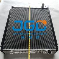China Excavator EX200-5 Radiator 4370980 3-Row Core Construction Machinery Cooling Tank for sale