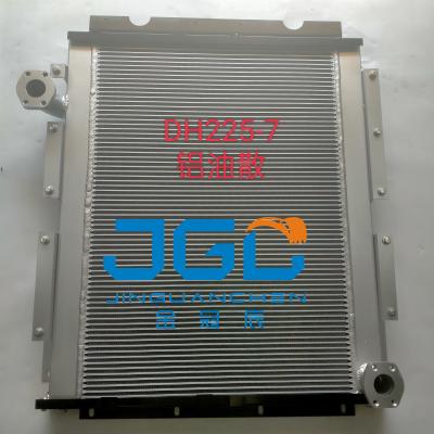 China Doosan Daewoo Excavator Radiator Oil Cooler DH225-7 DH215-7 13G22000 6-12 Month Warranty for sale