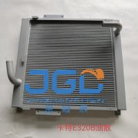China E320B E320BU E320BV Oil Cooler for Excavator 160-2080 Water Cooling Radiator for sale