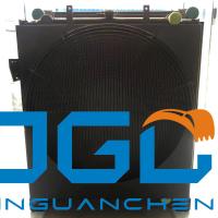 China Excavator Water Tank Radiator Core 4448338 for Ex200-3 Ex200-6 Zx200-3 Zax210 for sale