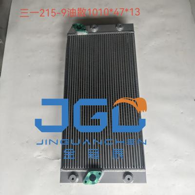 China SANY SY215-9 SY235 SY245 Excavator Hydraulic Oil Cooler 6HK1 Engine Radiator Aluminum Core for sale
