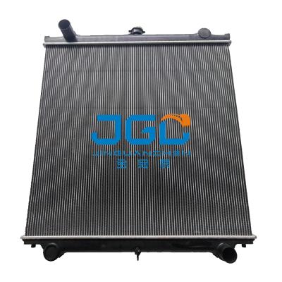 China EX180 Tank Radiator Excavator Accessories Construction Machinery Parts Cooling System 650mm for sale