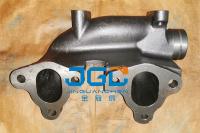 China Excavator Exhaust Manifold 6151-11-5110 PC400-7 6D125 Steel Replacement Part for sale