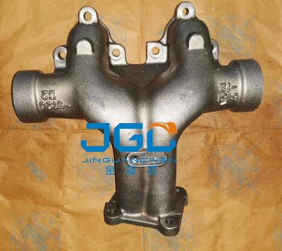 China 6D125 Diesel Exhaust Manifold 6151-12-5120 New for Bulldozer Engine Parts for sale