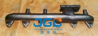 China Komatsu PC200-8 Exhaust Manifold 6754-11-5120 for SAA6D107E S6D107 6D107 WA380-6 Engine for sale