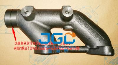 China Diesel Engine Exhaust Manifold 6745-11-5210 for PC350-8 5.5kg Standard Size for sale
