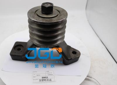 China Construction Machinery Fan Belt Wheel 1-13641202-0 for 6WG1 Engine 1.7kg for sale