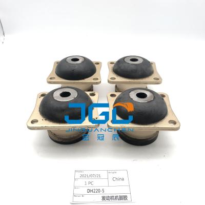 China Engine Mounting Cushion DH220-5 DH225 DH280 for DH Excavator Rubber Engine Cushion High Quality for sale