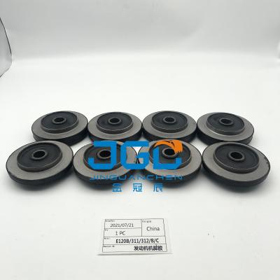 China High-Quality E120B E312C E312B  E311 Engine Mount Rubber For erpillar Excavator Engine Cushion for sale