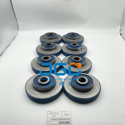 China Accessories For Excavator Engine Mounting E330b E330c E330d E336D E345c E345D E374 Blue Engine Cushion for sale
