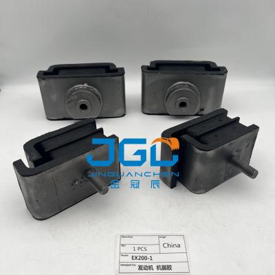China Excavator Engine Rear Rubber Mount 4127808 for EX200-1 Natural Rubber Anti-Vibration for sale