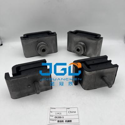 China Excavator Engine Rubber Mount EX200-5 Rear Engine Mounting Natural Rubber 1 Piece for sale