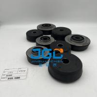 China Good Quality Accessories For Excavator Engine Mounting Ex300 Black Engine Cushion for sale