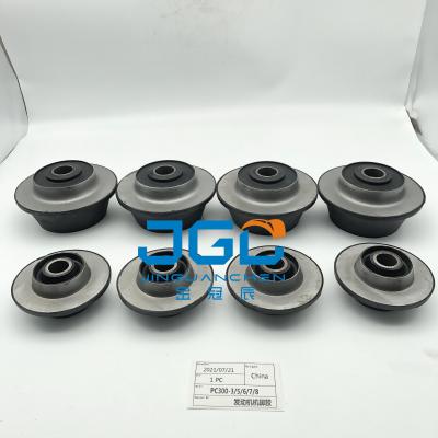 China PC300-7 PC300-5 PC300-6 PC300-8 Excavator Engine Mounting Cushion 208-01-55220 Rubber Engine Mount for sale