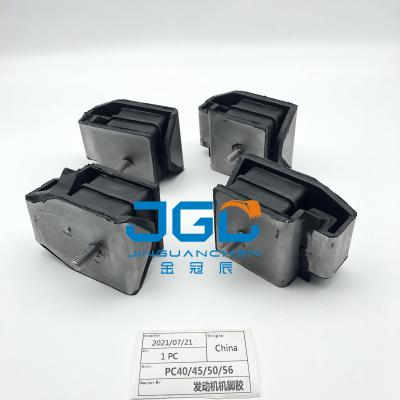 China Excavator Engine Cushion For PC40,45,50,56 Diesel Engine Parts Engine Cushion for sale