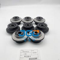 China Engine Mount Rubber Cushion for PC120-5 Excavator 1.3kg Replacement Part for sale