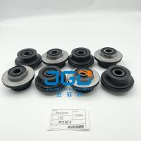 China Engine Mount Rubber Cushion for PC120-5 Excavator 1.3kg Replacement Part for sale