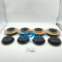 China Engine Mounting Rubber Cushion Feet Bumper for SK450-8 460-8 480-8 Excavator 2.5kg for sale