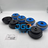 China Engine Mount for Excavator 6D95 Engine Fits YC85-1 135-8 Metal Engine Cushion 1.5kg for sale