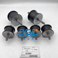 China Mechanical Cushioning Rubber Shock Absorbers with Screw Pads Multiple Sizes for Ishikawa Island 60 for sale