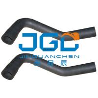 China DX60 Excavator Radiator Up Down Tank Rubber Pipe K1027572 Engine Cooling Hose 60cm for sale