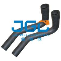China DX60 Excavator Radiator Up Down Tank Rubber Pipe K1027572 Engine Cooling Hose 60cm for sale