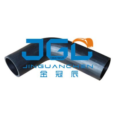 China JGC HD1250-7 Upper Radiator Water Hose Pipe 3KG Flexible Rubber Excavator Part ME018888 for sale