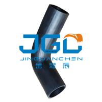 China JGC HD1250-7 Upper Radiator Water Hose Pipe 3KG Flexible Rubber Excavator Part ME018888 for sale