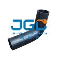 China JGC HD1250-7 Upper Radiator Water Hose Pipe 3KG Flexible Rubber Excavator Part ME018888 for sale