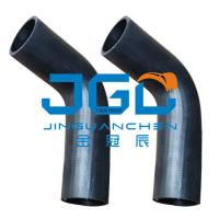 China JGC HD1250-7 Upper Radiator Water Hose Pipe 3KG Flexible Rubber Excavator Part ME018888 for sale