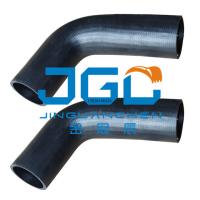 China JGC HD1250-7 Upper Radiator Water Hose Pipe 3KG Flexible Rubber Excavator Part ME018888 for sale