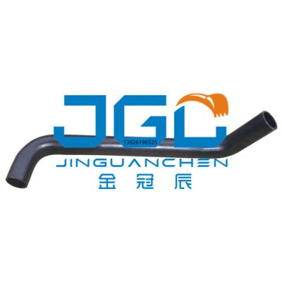 China Excavator E325D Upper Middle Drain Pipe Water Hose 281-3487 230-2870 Rubber Replacement Part for sale
