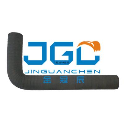 China Excavator Cooling Water Tank Hose E330 E330B 124-1701 NBR Rubber Pipe for sale