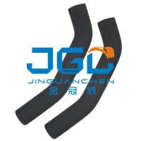 China Excavator Radiator Water Hose Upper and Down 124-1701 124-1702 for E330 E330B Rubber Pipe for sale