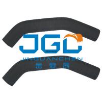 China Excavator Radiator Water Hose Upper and Down 124-1701 124-1702 for E330 E330B Rubber Pipe for sale