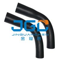 China Excavator Radiator Rubber Hose 2444-R926 Upper and Down Connected for SK100-1 SK120-1 for sale