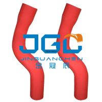 China Radiator Drain Pipe LP05P01007P1 Connector Upper Lower Water Hose for SK135-8 Excavator for sale