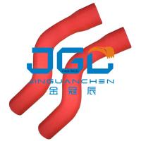 China Radiator Drain Pipe LP05P01007P1 Connector Upper Lower Water Hose for SK135-8 Excavator for sale