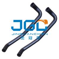 China Excavator SK330-8 E350-8 Rubber Water Hose Upper and Down Connected LC05P01422P1 OEM Replacement for sale