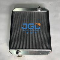 China Excavator EC55 Aluminum Water Tank Radiator 14522957 670x555x60mm for sale