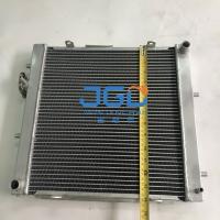 China Aluminum Radiator for Excavator Water Tank YM17 360x385mm Cooling for sale