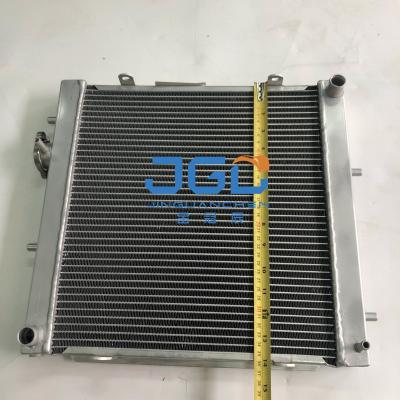 China Aluminum Radiator for Excavator Water Tank YM17 360x385mm Cooling for sale
