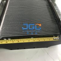 China Yuchai YC35 Aluminum Water Tank Radiator 360x385 for Excavator Engine Cooling for sale