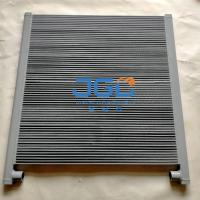 China Aluminum Excavator Radiator 4463075 ZAX330-1-3 Hydraulic Oil Cooler 80mm Core for sale