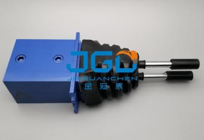 China Excavator Hydraulic Spare Part Remote Control Joystick Pilot Handle Valve Controller For Double Dozer Blade for sale