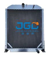 China XG951 Hydraulic Oil Radiator Copper Aluminum Excavator Water Radiator 80x90x80cm for sale