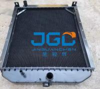 China XG951 Hydraulic Oil Radiator Copper Aluminum Excavator Water Radiator 80x90x80cm for sale