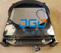 China Agricultural Hydraulic Oil Cooler Radiator DG50B DG50F 12V 24V for Excavator for sale