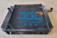 China Hydraulic Oil Cooler GR215 Motor Grader Radiator 100x100x100cm Iron Copper Aluminum for sale