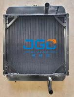China Hydraulic Oil Cooler GR215 Motor Grader Radiator 100x100x100cm Iron Copper Aluminum for sale